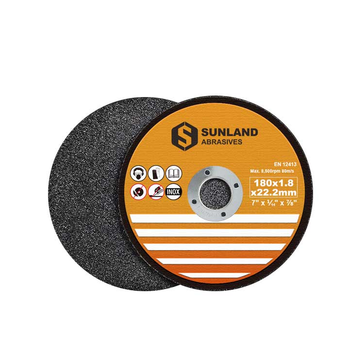 Cutting disc 180×1.8x22mm – SUNLAND ABRASIVES
