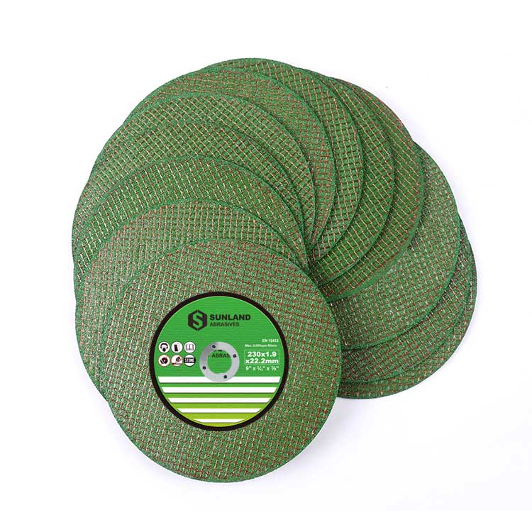 Cutting Discs 230x3x22.2mm - SUNLAND ABRASIVES
